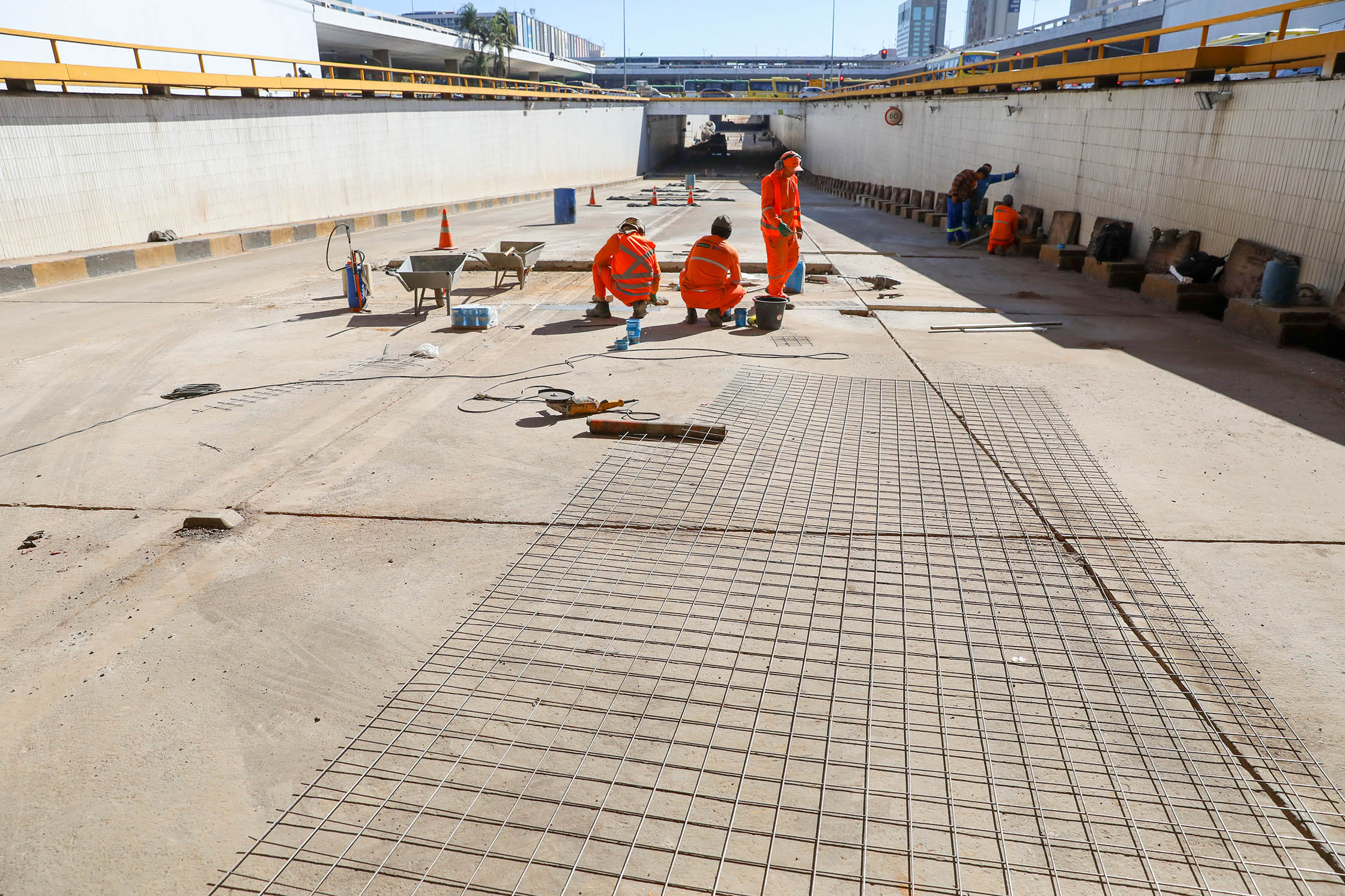 Obras no Buraco do Tatu chegam à fase de recompactação do solo | DELIO ...